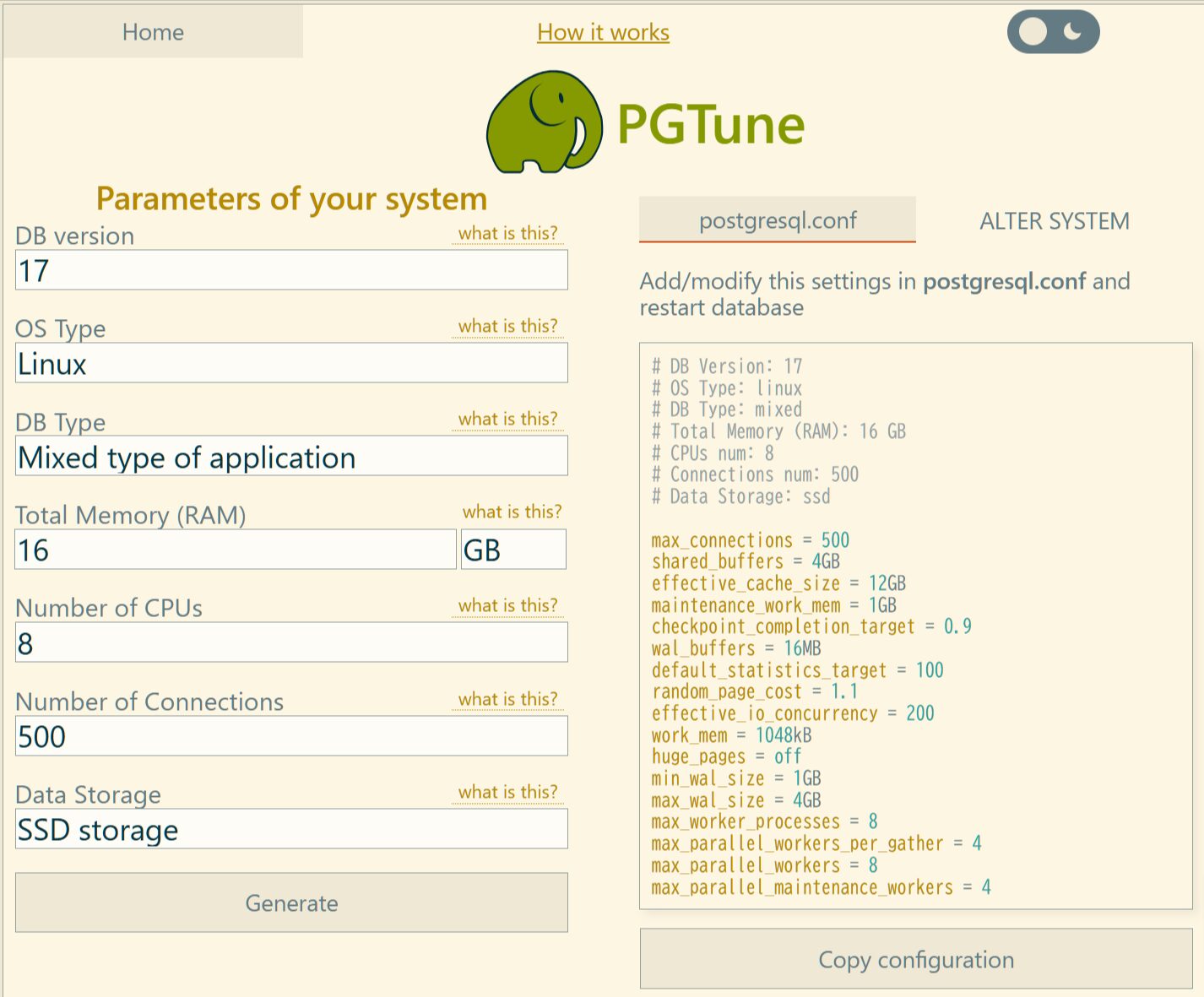 Postgresqlの無料パフォーマンス・チューニングツールで簡単に性能向上【pgtune】 5681